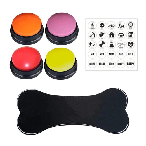Plastic Recordable Talking Voice Recording Sound Button for Dog ...