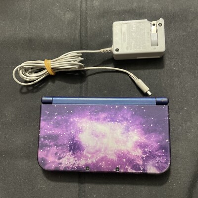 New Nintendo 3DS XL Galaxy Purple! w/ Charger & Stylus | eBay