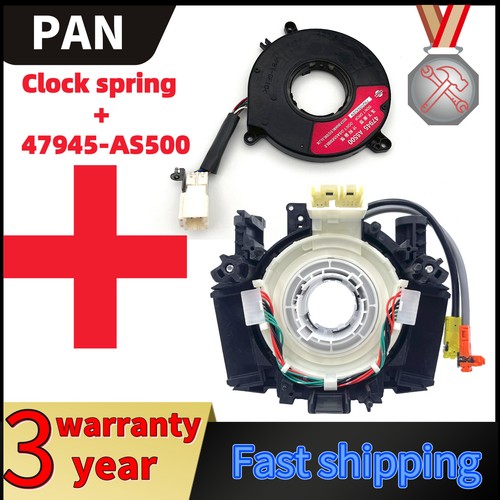47945-AS500 Clock Spring & Angle Sensor For 2001-2010 Infiniti G35 M45 ...