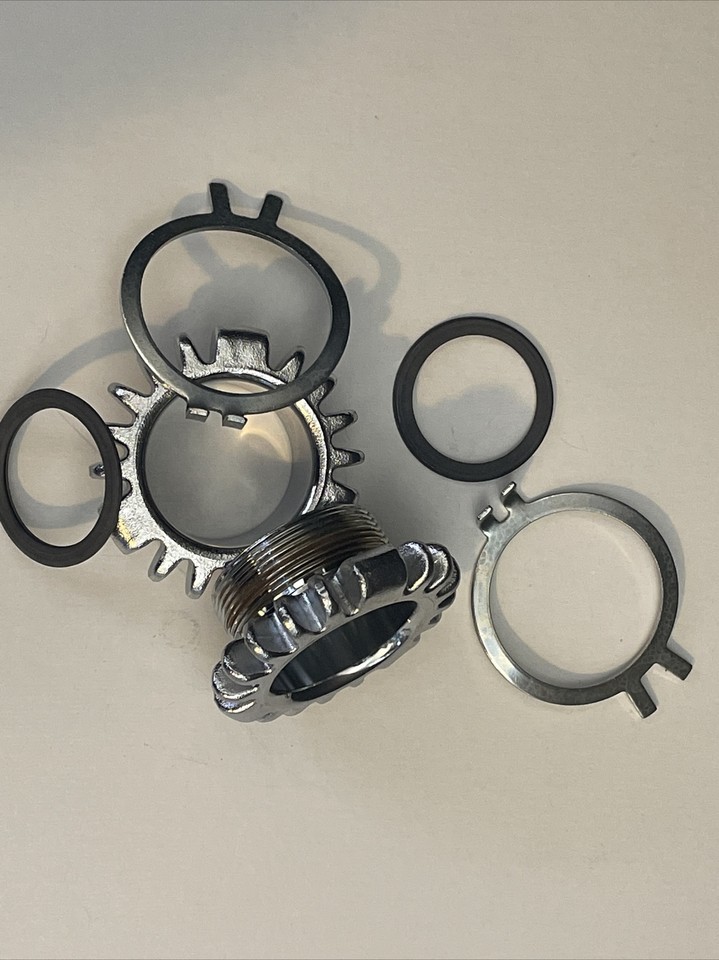 ANDOVER NORTON EXHAUST PIPE LOCK RING 06-2464 W TAB WASHER 06-2412 ...