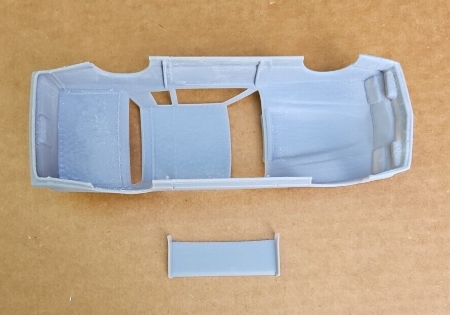 ABS-LIKE RESIN 3D PRINTED 1/25 1986 CHEVY MONTE CARLO PRO MOD BODY AND ...