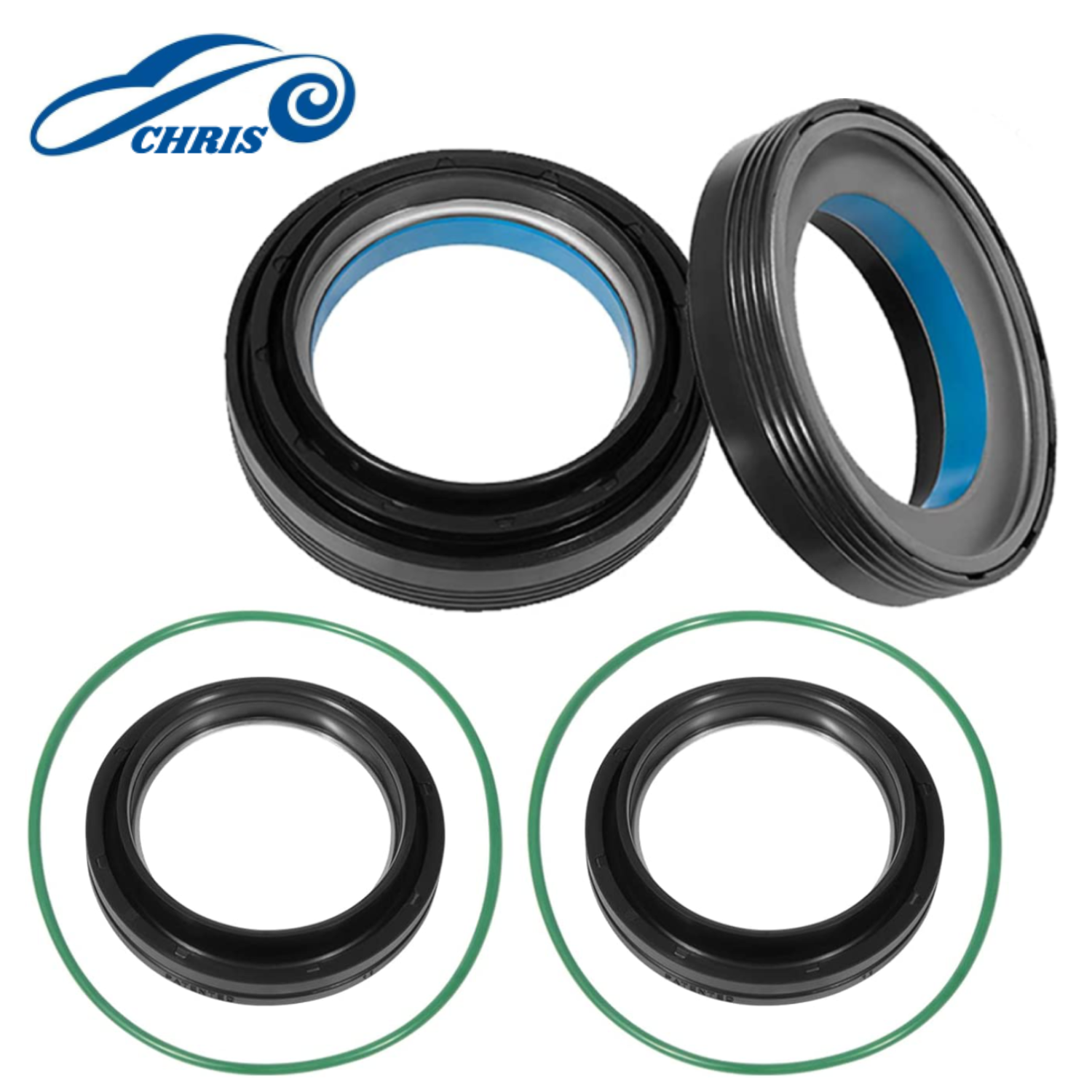 50491,50381,41784-2 Front Axle Knuckle Tube Seal Kit for Ford 98-04 ...