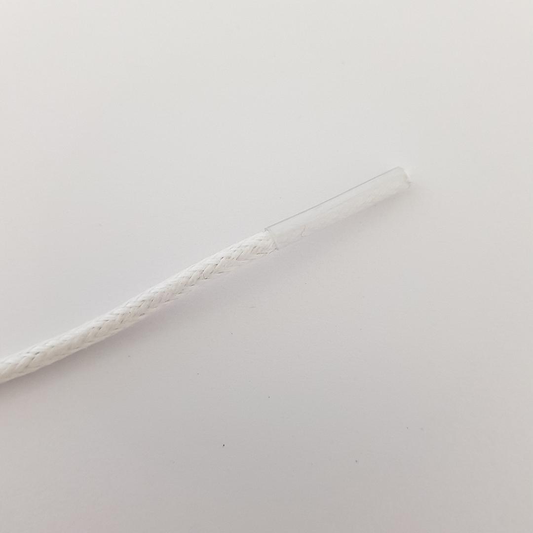 WHITE GOLF SHOELACES - 1 Pair WAXED Shoe Laces Suits FOOTJOY LACES ...