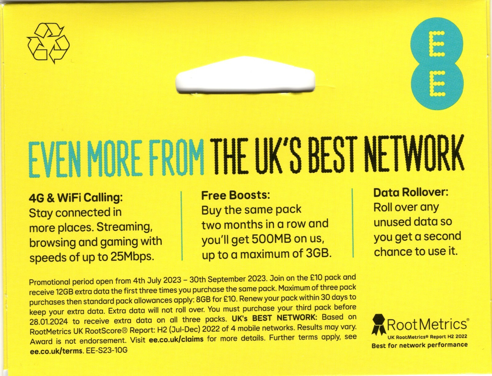 Official UK EE Sim Card Pay As You Go Trio Size Standard Micro Nano For ...