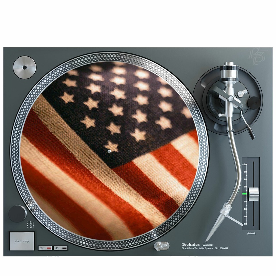 Personalised DJ Record Turntable Scratch Slipmats vinyl disc jockey ...