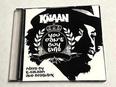 K'NAAN "You Can't Buy This" RARE PROMO ONLY Mixtape CD 2009 RAP ...