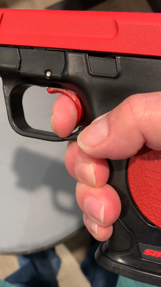 NLT, PRF 110 SIRT Trainer Pistol, Red Polymer Slide, Red Laser, Red ...