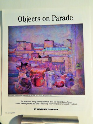 HERMAN ROSE ART PIECE VTG ORIG 1996 ADVERTISEMENT | eBay