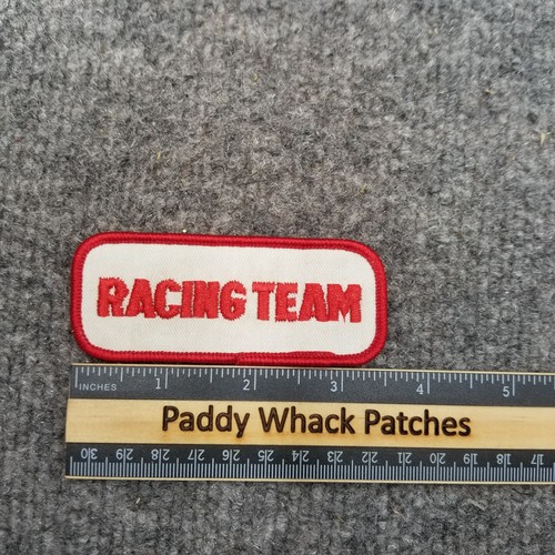 Vintage Racing Team Patch Car Auto Race Uniform AC9 | eBay