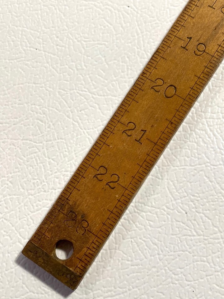 Vintage Stanley No. 34v 24" Vertical Bench Ruler | eBay