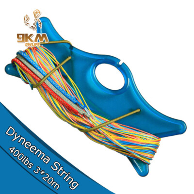 400 Lbs 3-Line Dyneema Kite Lines Set Traction Kites Strong and Durable ...
