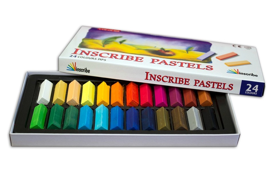 Inscribe Artist Soft Pastels Sets Assorted Colour Box Quantities ...