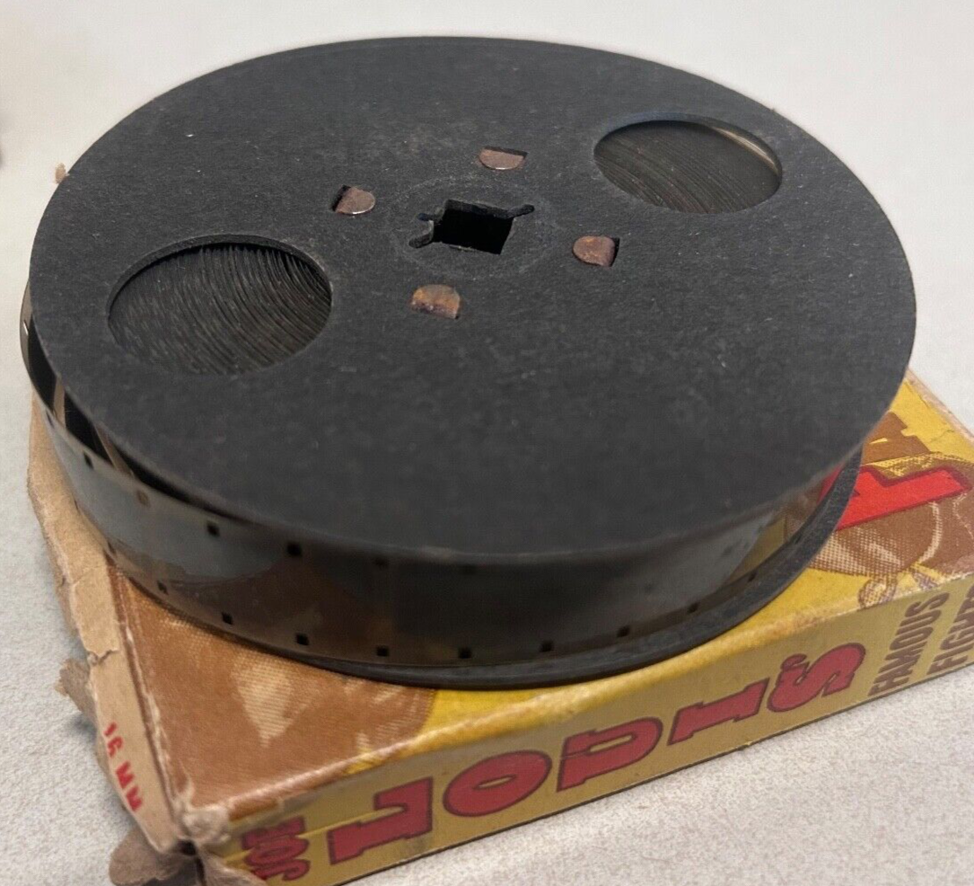 VTG Castle Films Famous Boxing Fights Joe Louis,Robinson Turpin,Saddler ...