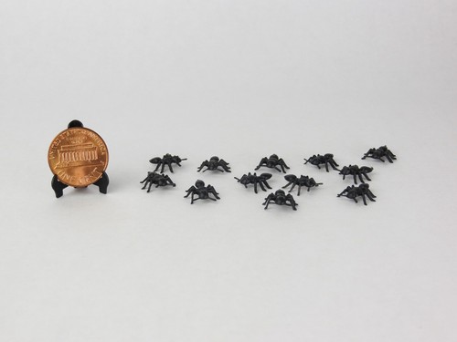 One Dozen Miniature Plastic Ants, Dollhouse, Diorama, Craft, Display | eBay
