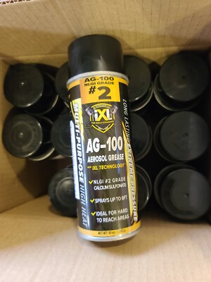 iXL AG-100 Aerosol Spray Lubricant Grease Gun In A Can NLGI High Heat ...