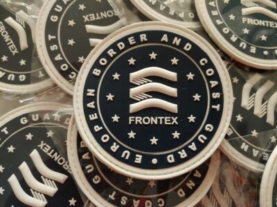 FRONTEX - EUROPEAN BORDER AND COAST GUARD Agency Police 3D PVC patches ...