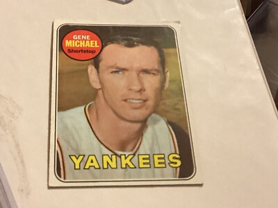 1969 Topps High Number #626 Gene Michael New York Yankees - Near Mint ...