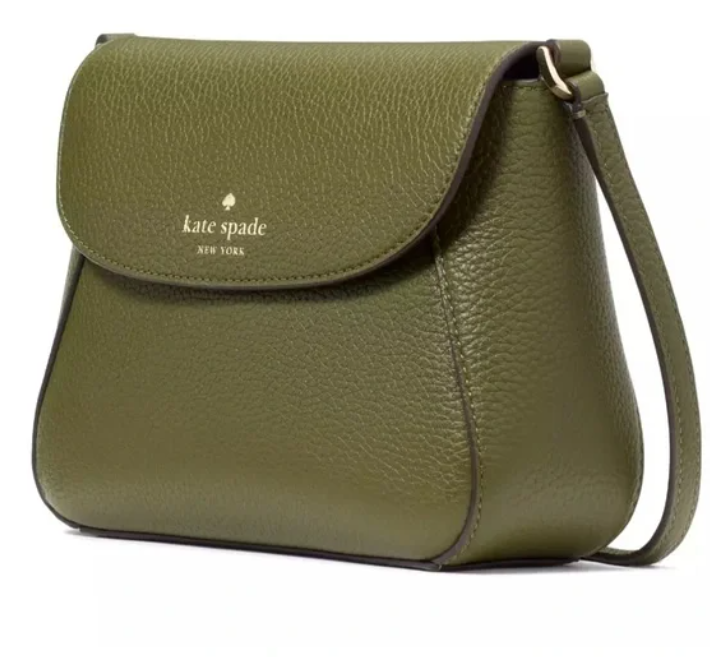 New Kate Spade Monica Mini Flap Crossbody bag Pebble Leather Enchanted ...