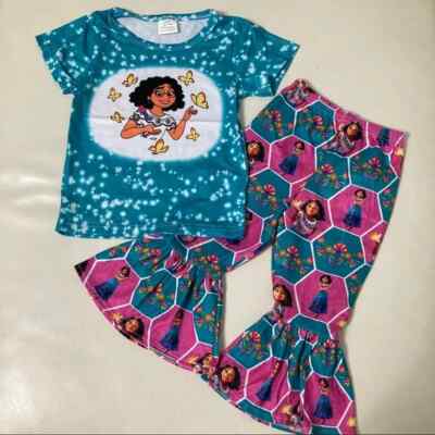 Encanto Mirabel Isabela cute flower 🌸 cute pants set | eBay