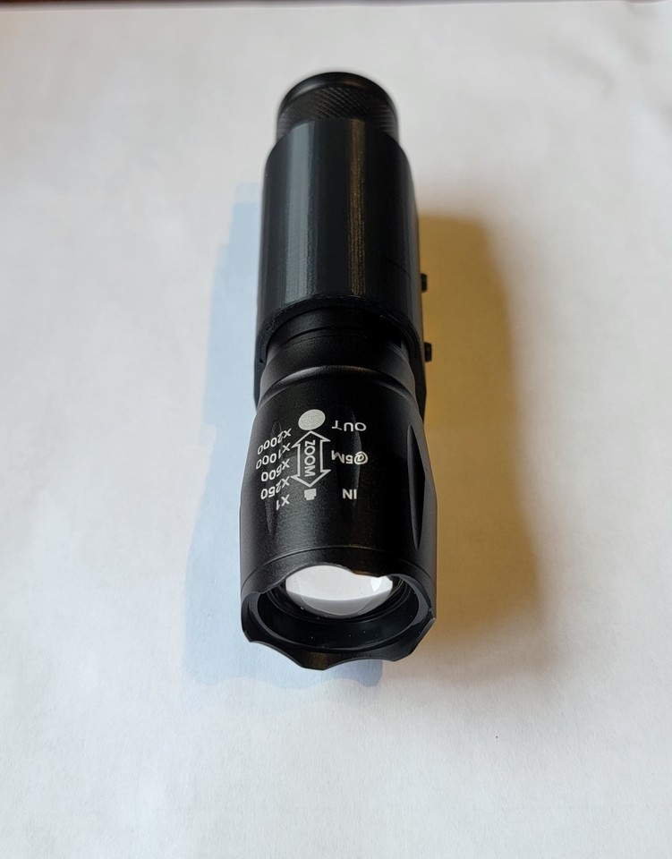 Tactical Flashlight For Shotgun - Rifle - Picatinny Mount - 2000 Lumens ...