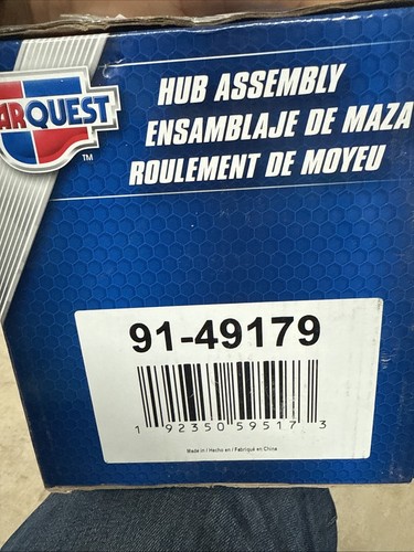 New Carquest Premium Hub Assembly with Wheel Bearing 91-49179 | eBay