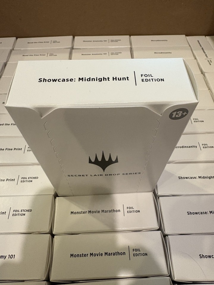 Secret Lair Showcase Midnight Hunt Foil Edition Mtg Magic | eBay
