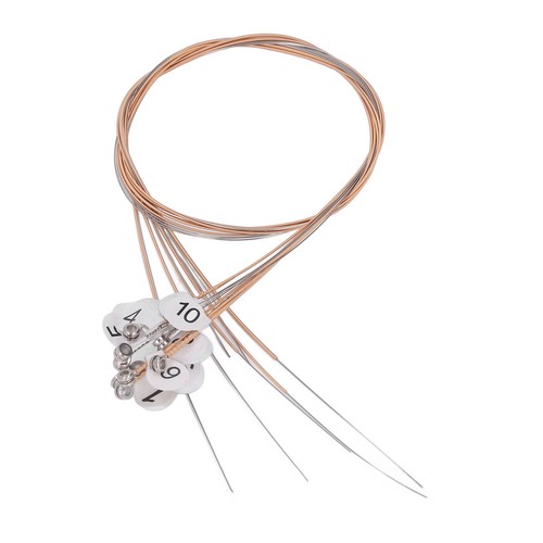 10PCS Lyra Harp Steel String Wear Resistance Adjustable Tone Harp ...