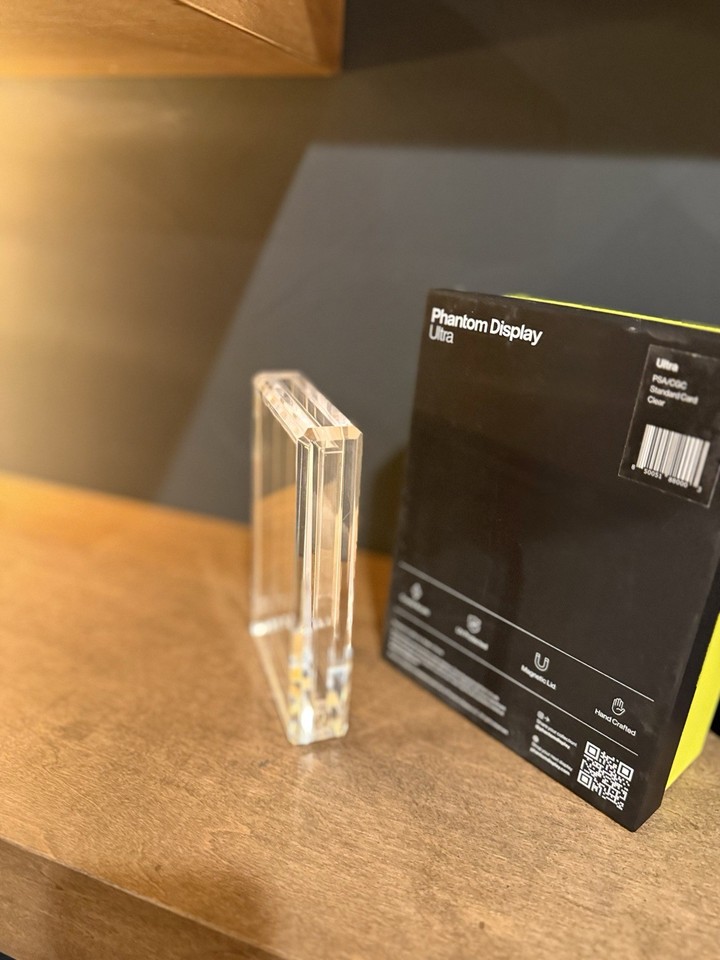 PSA/CGC Ultra Display Acrylic TCG Card Case Rounded Phantom Design | eBay