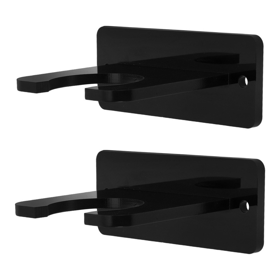 2pcs Vertical Baseball Bat Display Holder Bracket Wall Mounted Acrylic ...