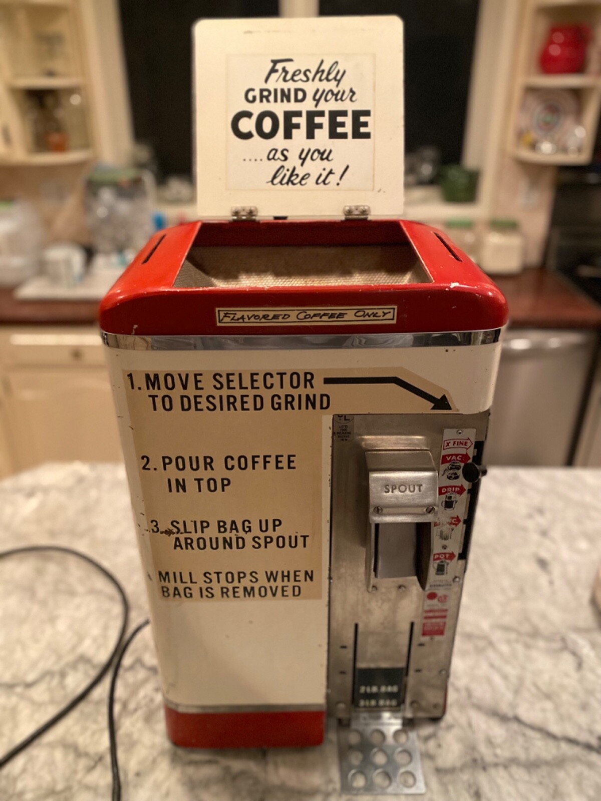 Vintage Grindmaster Model 500 Commercial Coffee Grinder WORKS | eBay