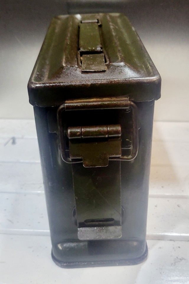 Redneck Convent Metal Ammo Storage Box - .30 Cal Green Locking Steel ...