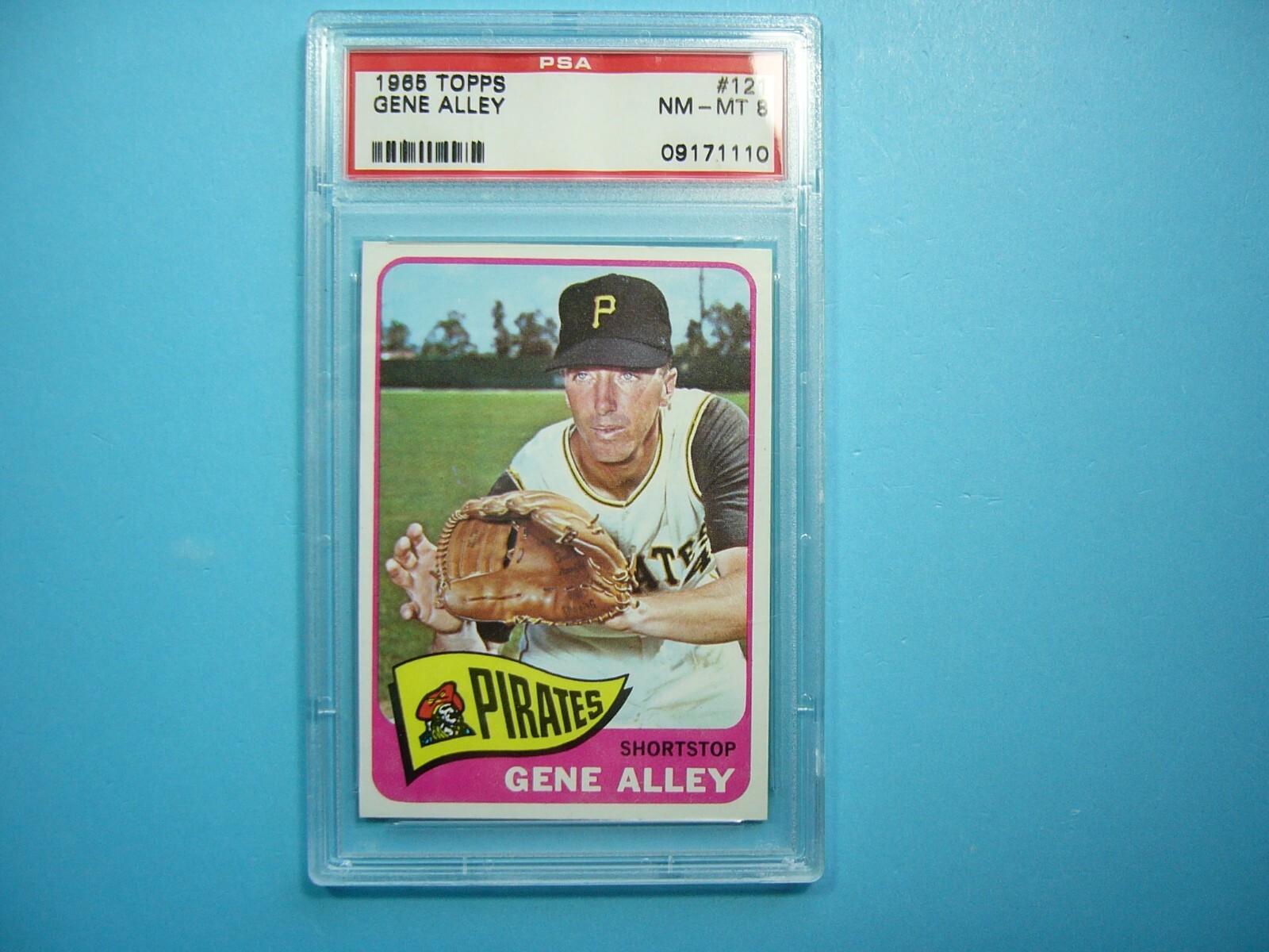1965 TOPPS MLB BASEBALL CARD #121 GENE ALLEY PSA 8 NM/MINT SHARP+ GL | eBay