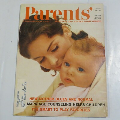 Vintage Parents Magazine May 1965 Mother Blues are Normal PB | eBay