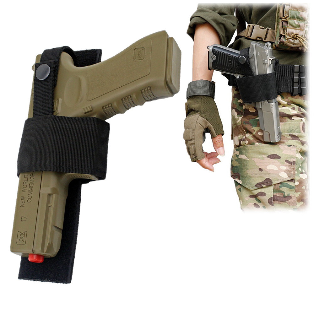 Tactical Universal Concealed Carry Gun Holster Molle Belt Waist Handgun ...