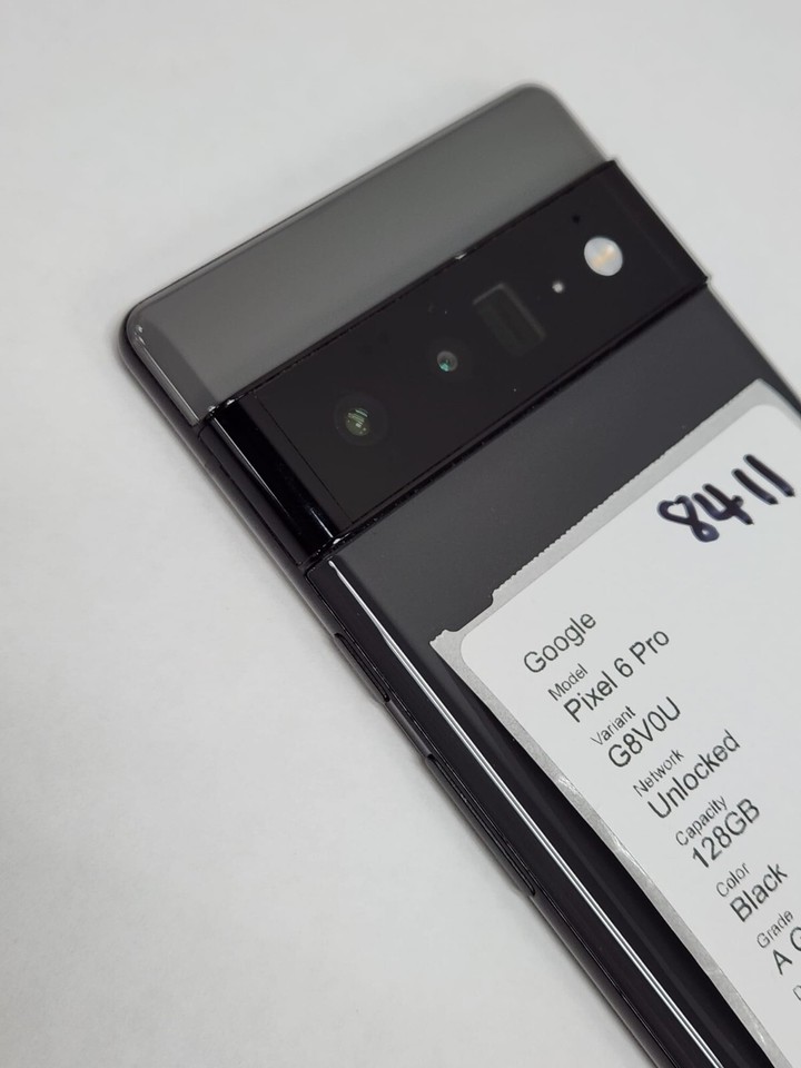 DEFECTIVE - Google Pixel 6 Pro - 128GB - Black - Unlocked - G8V0U ...