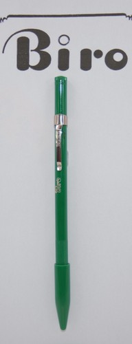 GREEN VINTAGE LAZLO BIRO MINOR BALLPOINT PEN MODIFIED TO USE MODERN BIC ...