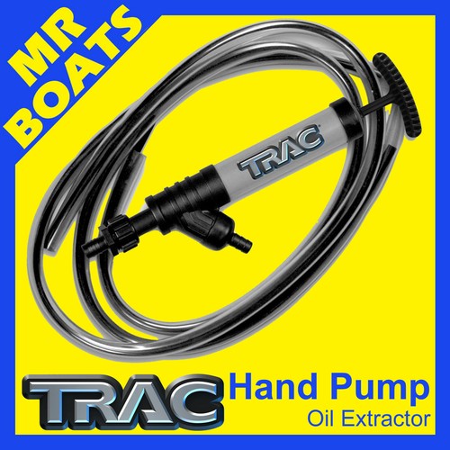 TRAC OIL FLUID EXTRACTOR HAND PUMP - SELF PRIMING - TRANSFER BOAT FREE ...