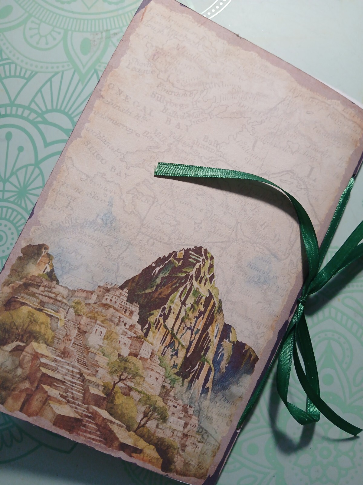 Junk Journal Booklet "WORLD TRAVELER 2" Travel Journal Ephemera | eBay