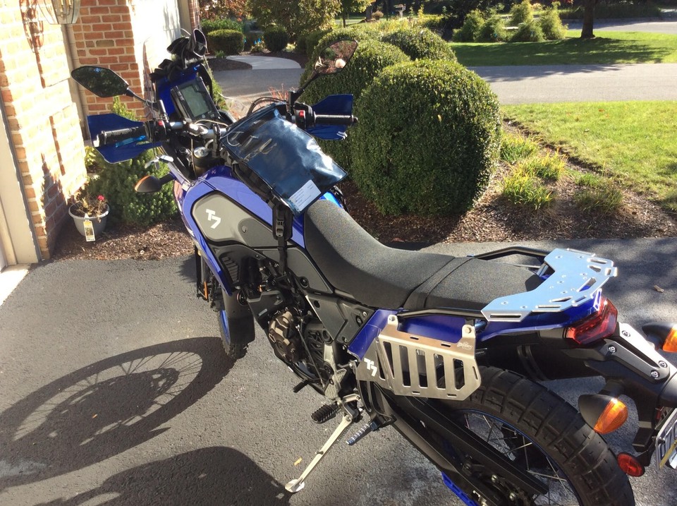 Motoes Side Luggage Rack for Yamaha Tenere 700 Black Colour 2019-2025 ...