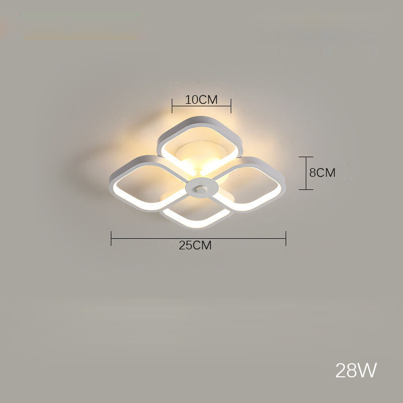 Modern LED Ceiling Light Night Lamp Hallway Balcony Aisle Porch Lustre ...