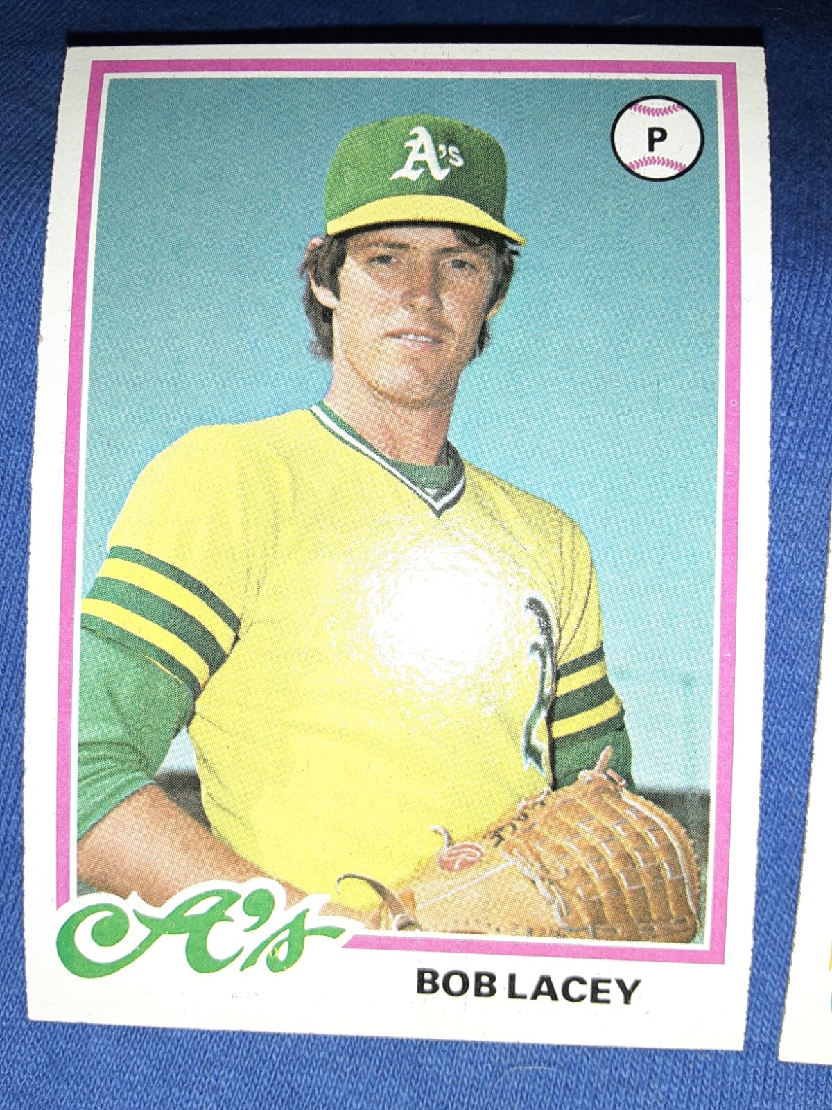 1978 Topps Bob Lacey Rookie RC #29 Oakland Athletics | eBay