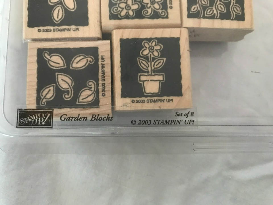 Stampin Up Wood Stamps Sets $8 each - You Choose your Set | eBay
