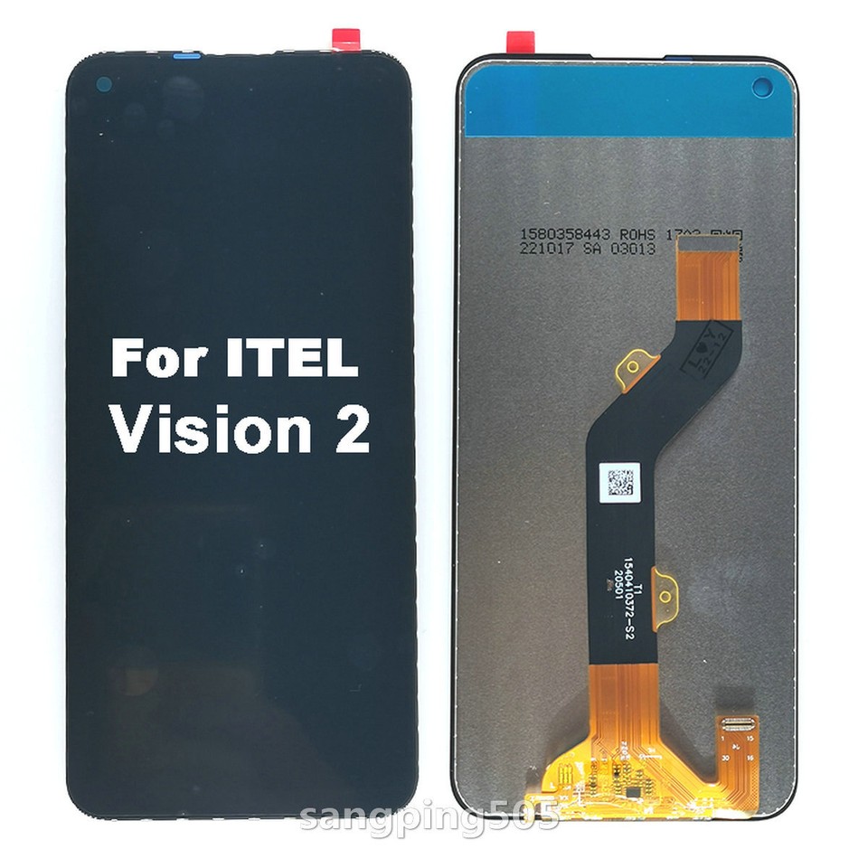 Touch Screen LCD Display Assembly For ITEL Vision 1/1Pro/1Plus/2/2Plus ...