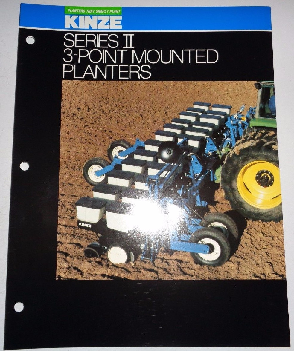 Vegetable Planter 3 Point John Deere 7100 Two Row Planter 3 Point