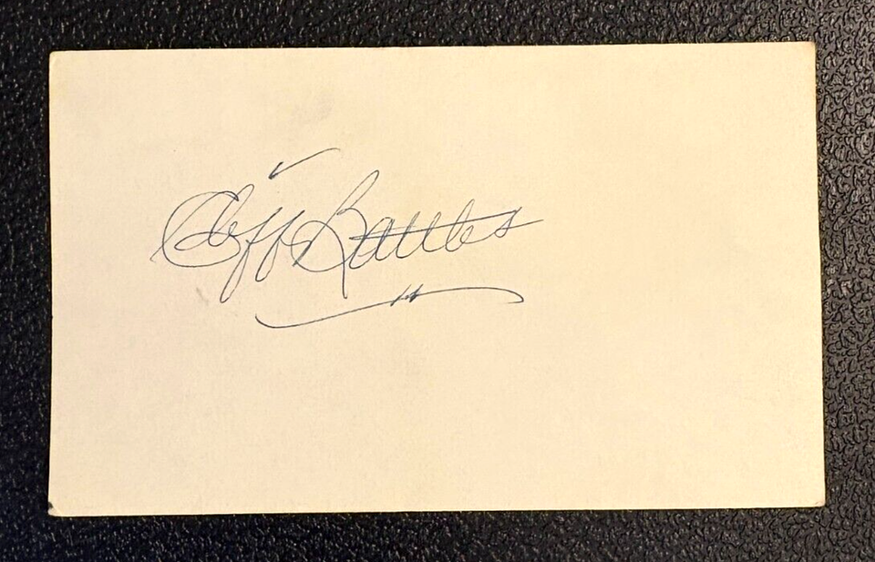 Cliff Battles VINTAGE NFL 5 x All-Pro, Rushing Yards & TDs Leader, HOF ...