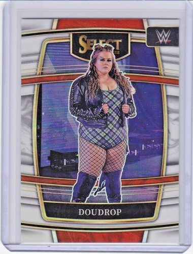 DOUDROP (#85/99) (WHITE PRIZM Card #27) 2022 WWE Panini Select PIPER ...