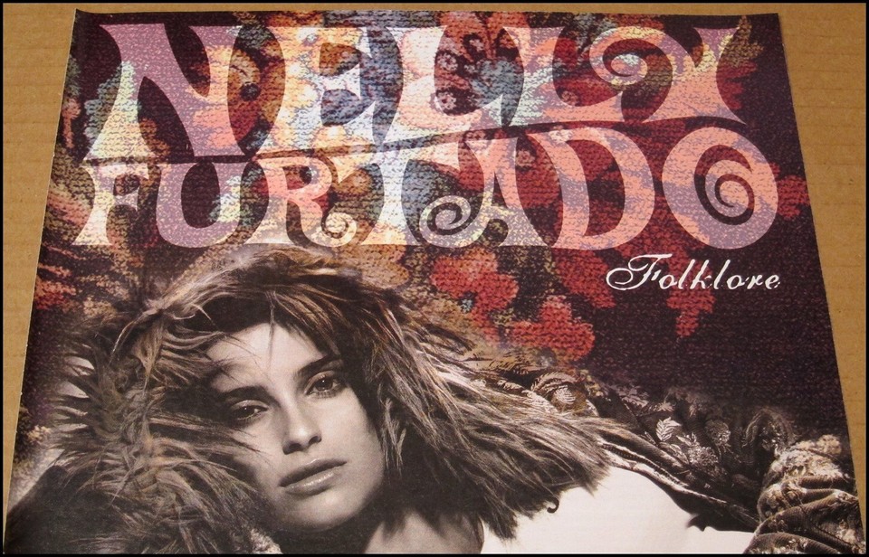 2003 Nelly Furtado Folklore Print Ad Album Promo Advertisement 10" x 12 ...