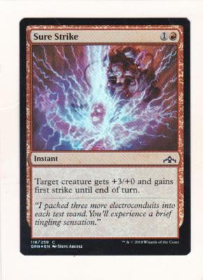 Magic: MTG: Guilds of Ravnica: Foil: Sure Strike | eBay