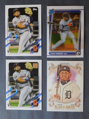 Isaac Paredes 4 Card Lot W/ROOKIES!!! | eBay