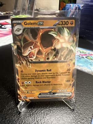 Golem ex - 076/165 - Double Rare - Scarlet and Violet 151 Pokemon TCG ...
